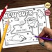 NEW YORK Coloring Page With State Facts - Printable United States of ...