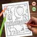 DELAWARE Coloring Page With State Facts - Printable United States of ...