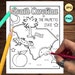 SOUTH CAROLINA Coloring Page With State Facts - Printable United States ...