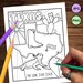 TEXAS Coloring Page With State Facts - Printable United States of ...