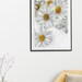 Daisy Art Scribble Portrait - Etsy