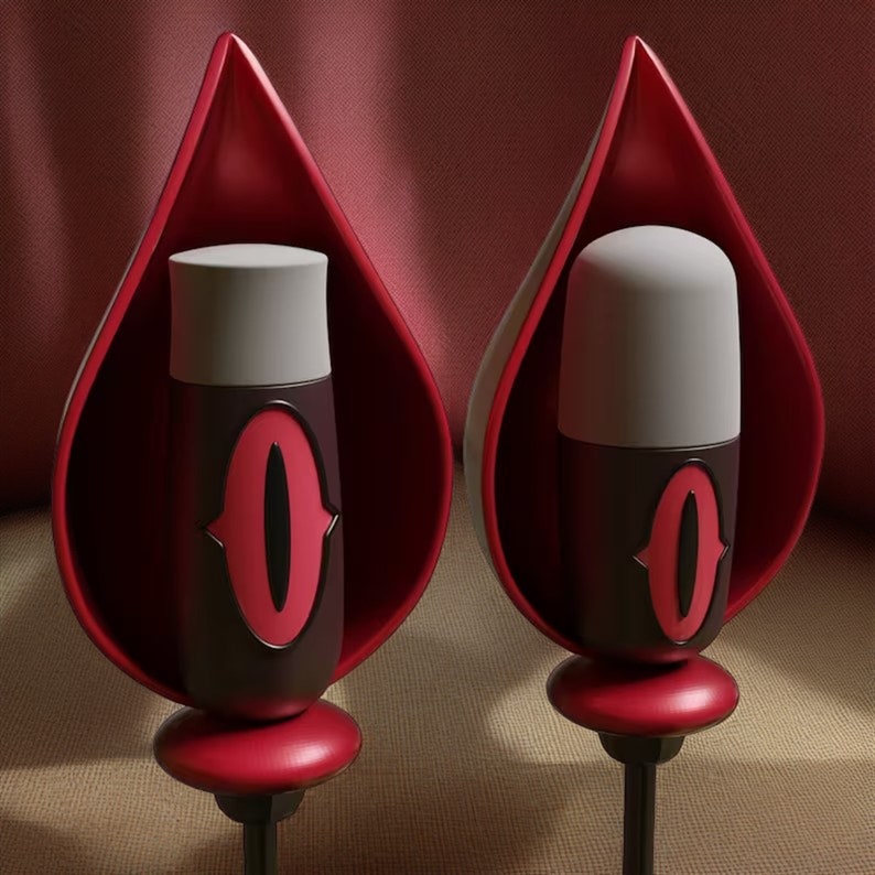 Hazbin Hotel Alastor Cosplay Mic,alastor the Radio Demon Cosplay Staff ...