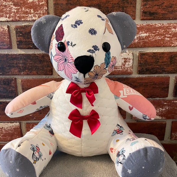 Keepsake Memory Bear - Etsy