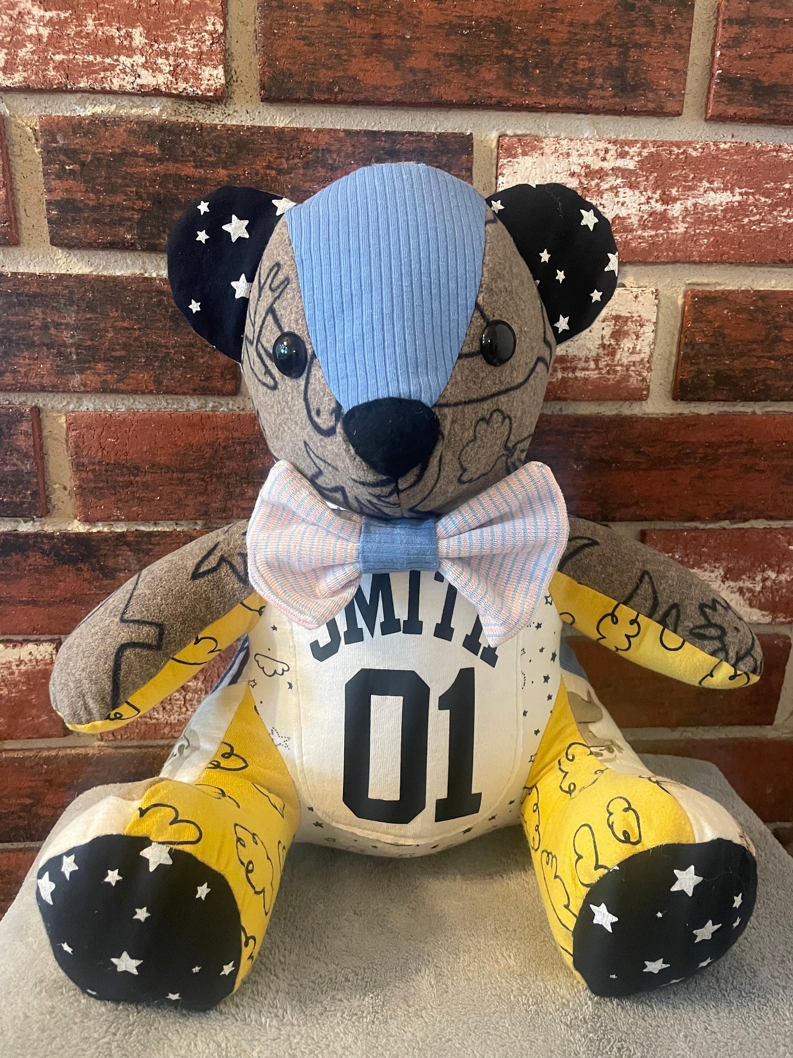 Baby Keepsake Memory Bear Custom From Your Clothing - Etsy