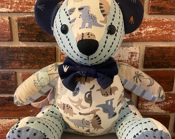 Baby Keepsake Memory Bear Custom From Your Clothing - Etsy