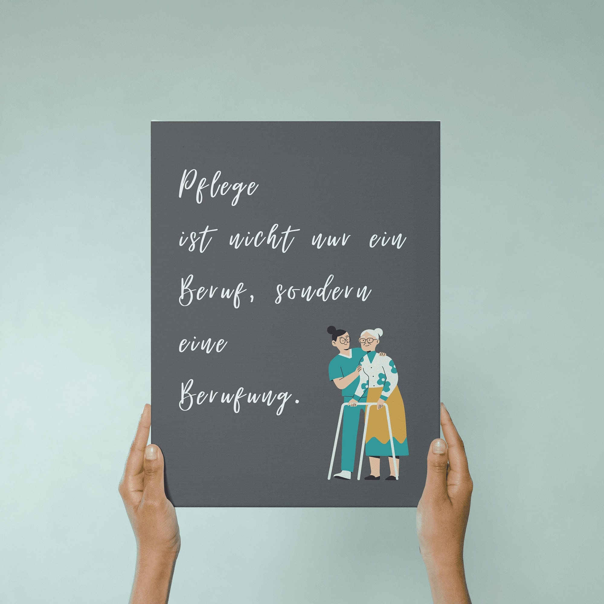 Nursing is a Calling Poster as a Digital Download: Be Inspired by ...