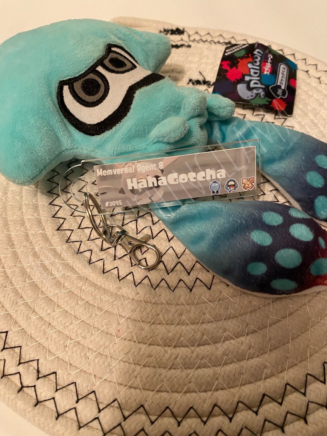 Splat Game, Splashtag Keychain, Bag Tag, Zipper Pull - Etsy