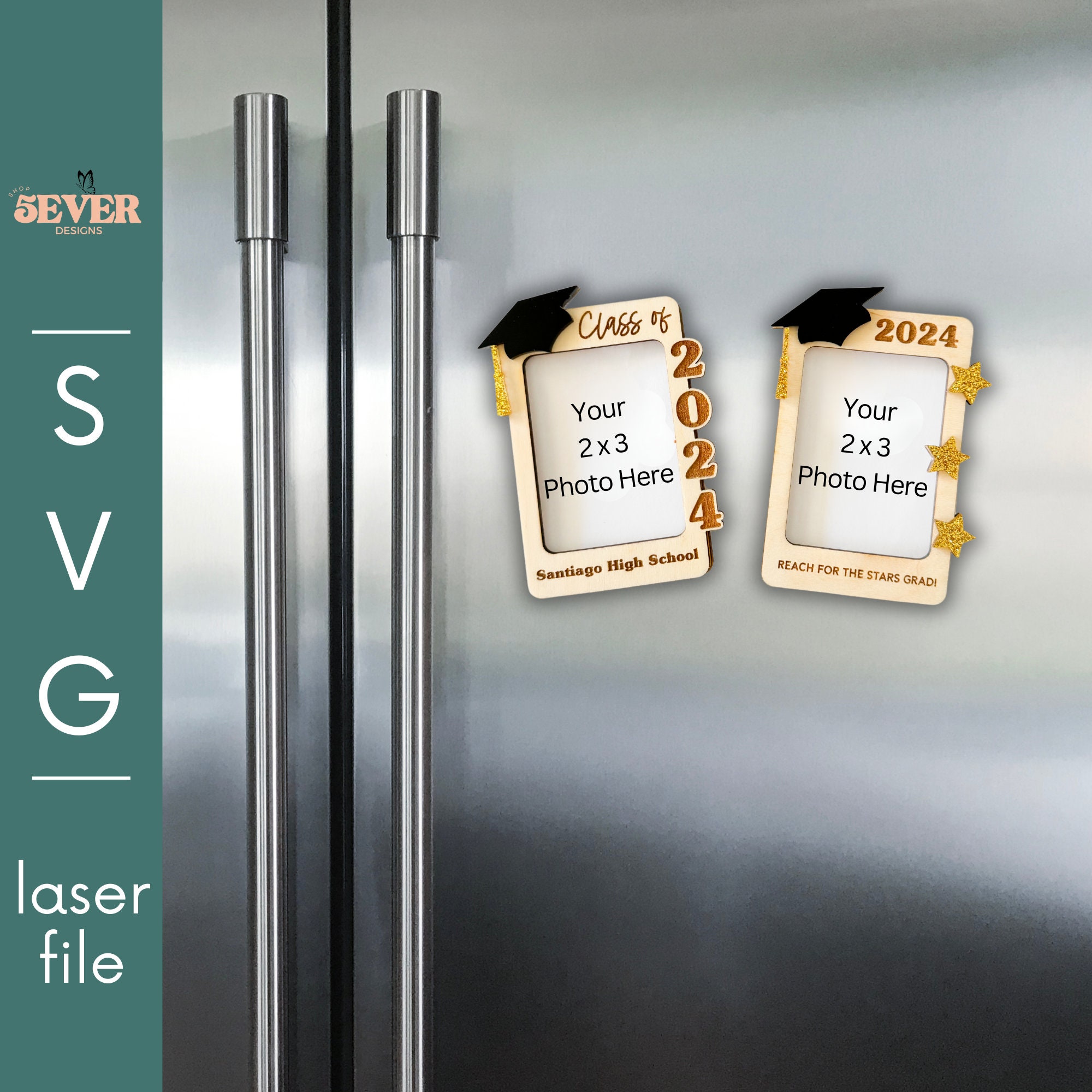 Graduation Digital File, Fridge Magnet, Grad Picture Frame, SVG File ...