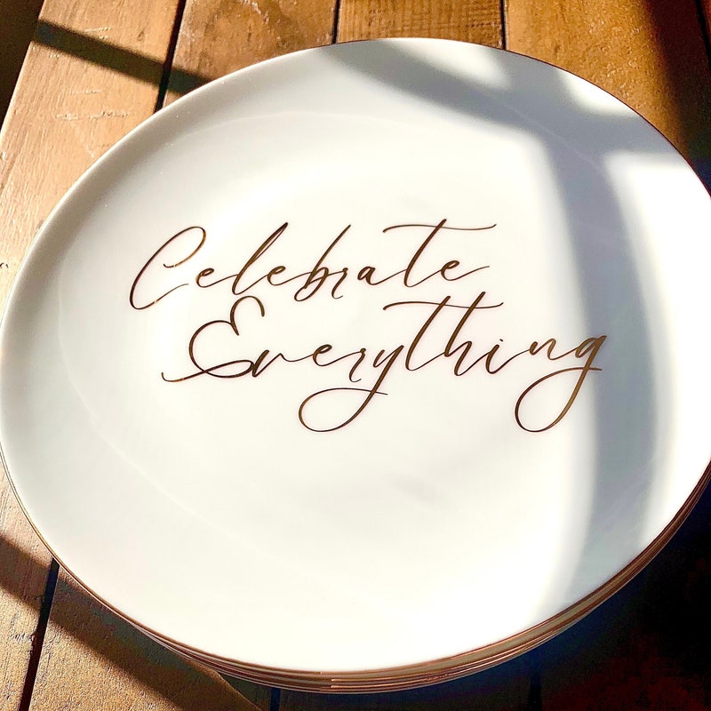 Celebration Plate - Etsy
