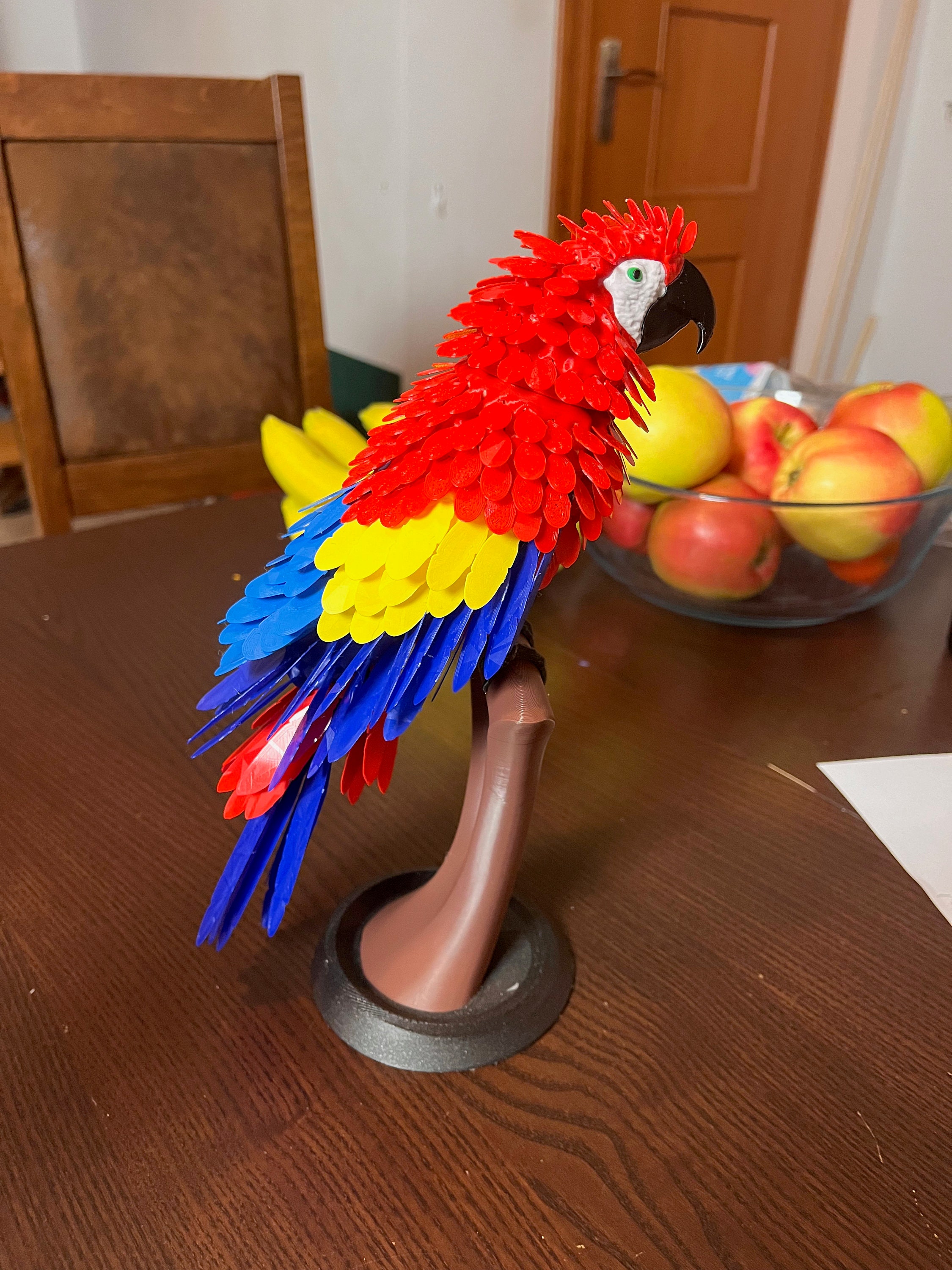 3d Printed Macaw (ara Macao). Great for Gift or Decoration. - Etsy