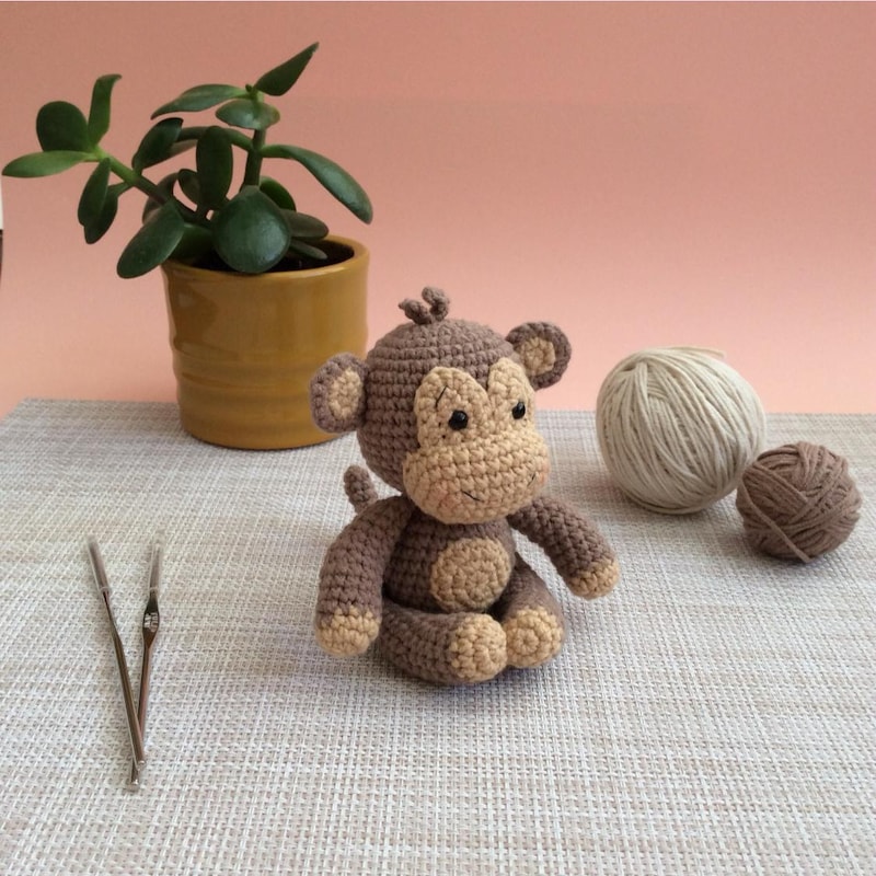 Stuffed Hanging Monkey - Etsy