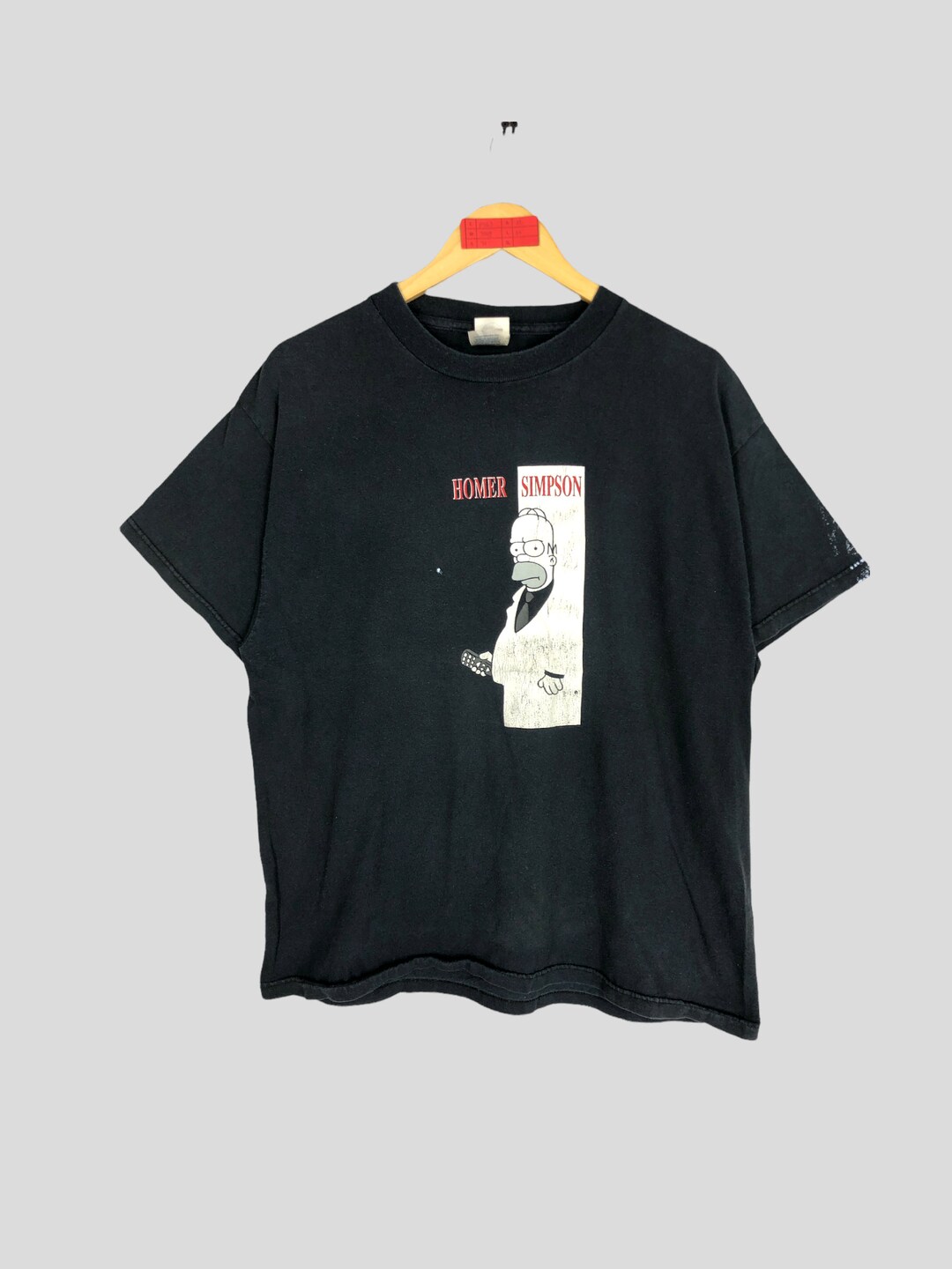 Vintagebart Simpson Homer Simpson Scarface Parody Tee Size Large - Etsy