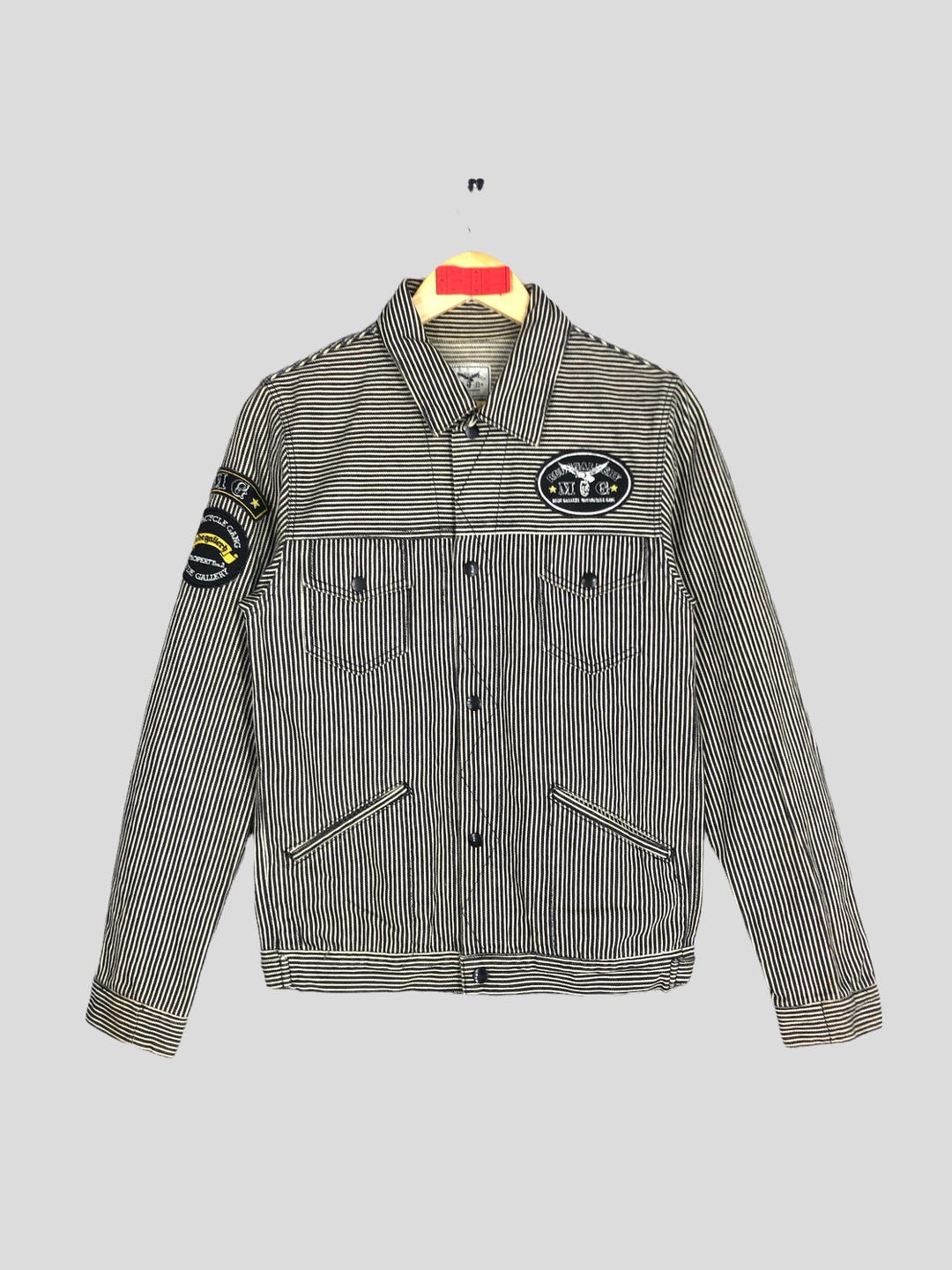 Vintage Motorcycle Jacket Rude Gallery Motorcycle Multipocket Jacket ...