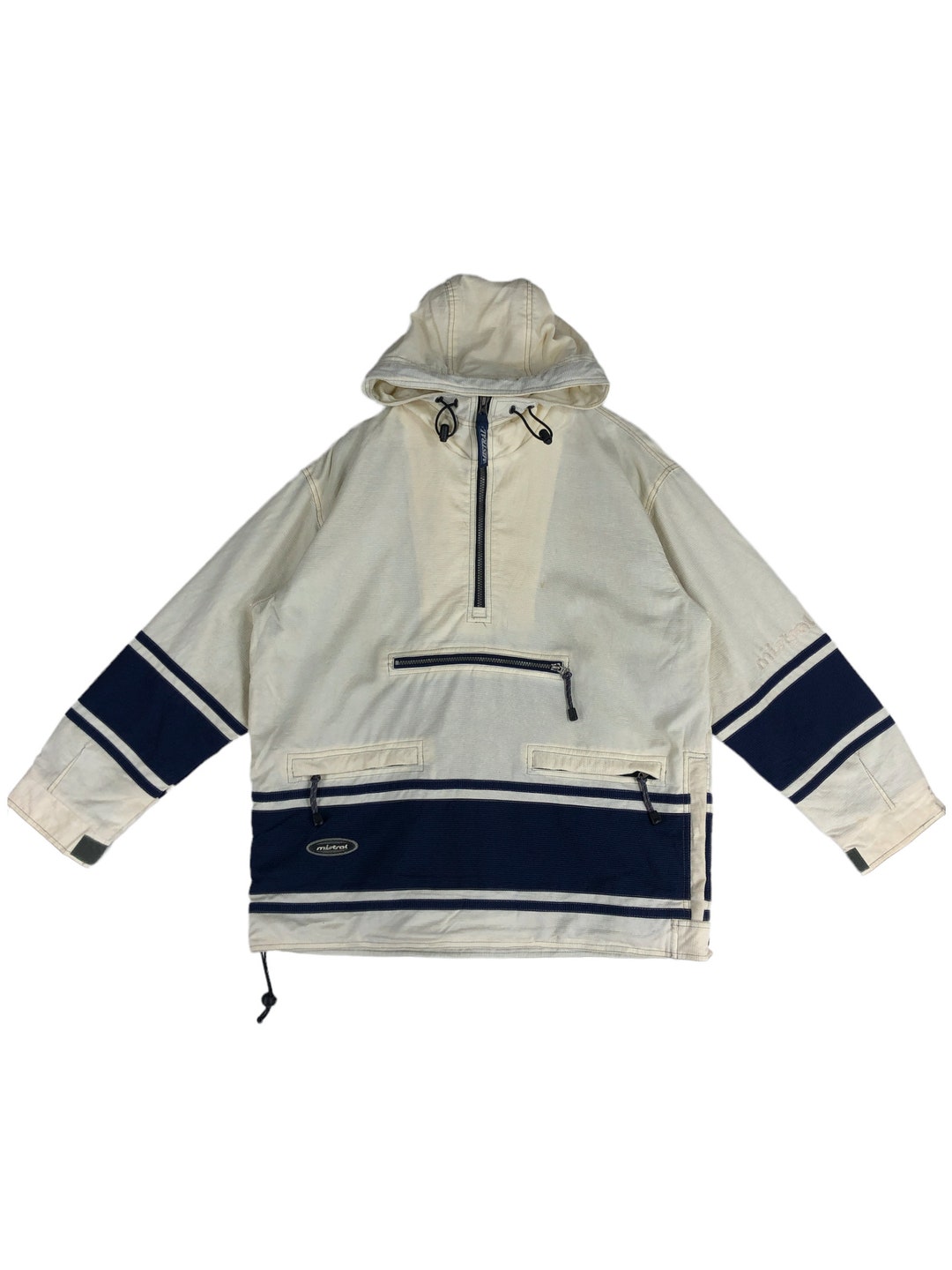 Vintage Mistral Anorak Jacket Windbreaker Jacket Mistral Jacket Light ...