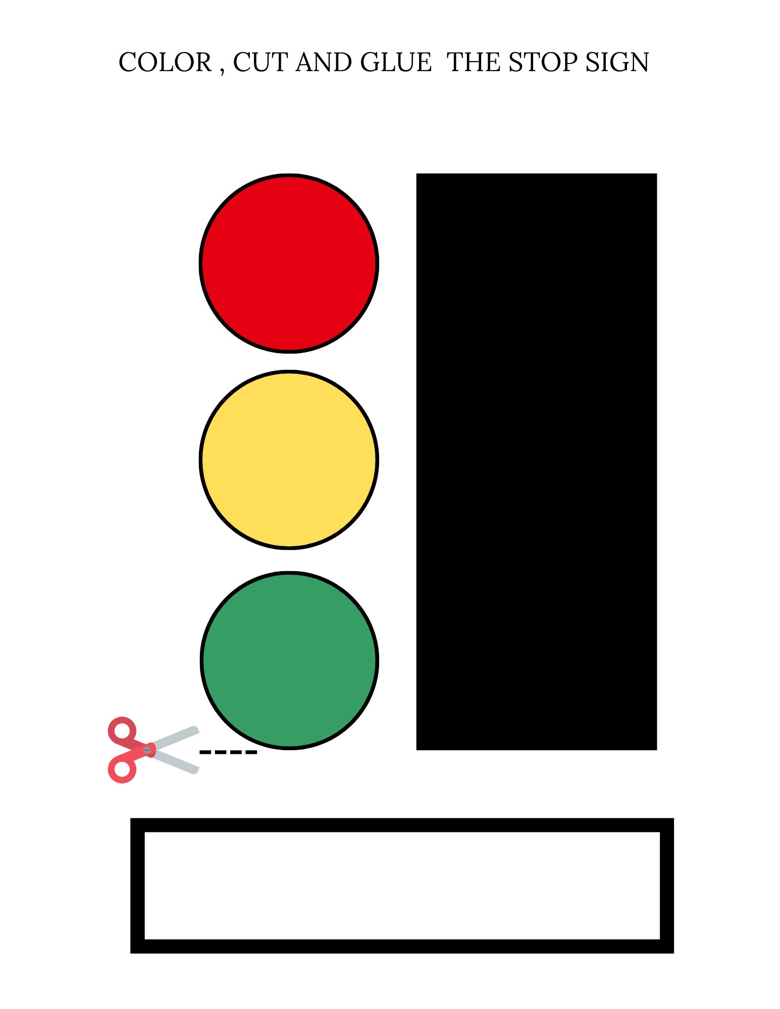 Build Your Own Stop Sign , Art Craft for 6 Years and Up, Teachers and ...