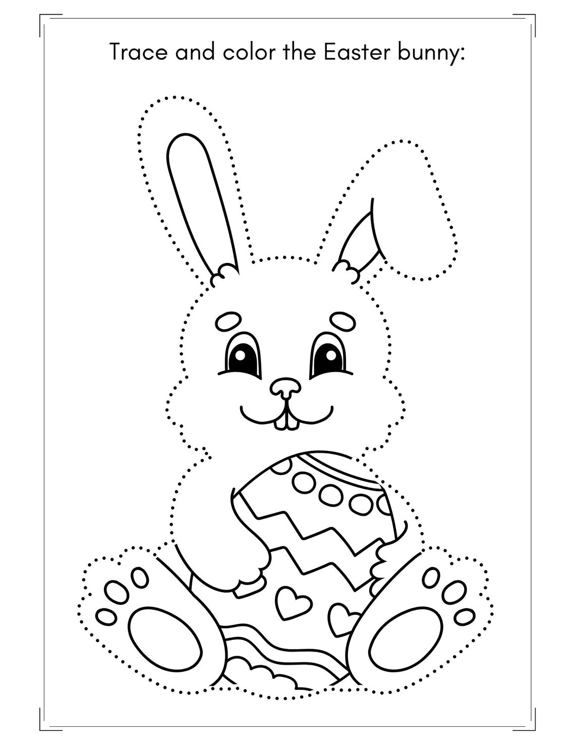 Easter Printable Worksheets for Prek and Kindergarten Classes, Teachers ...