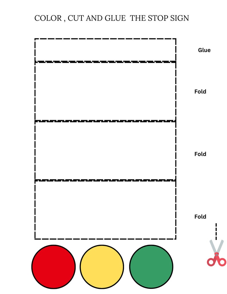 Build Your Own Stop Sign , Art Craft for 6 Years and Up, Teachers and ...