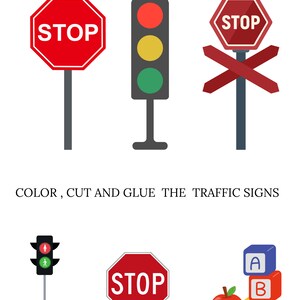 Build Your Own Stop Sign , Art Craft for 6 Years and Up, Teachers and ...