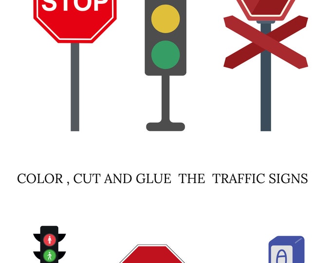Build Your Own Stop Sign , Art Craft for 6 Years and Up, Teachers and ...