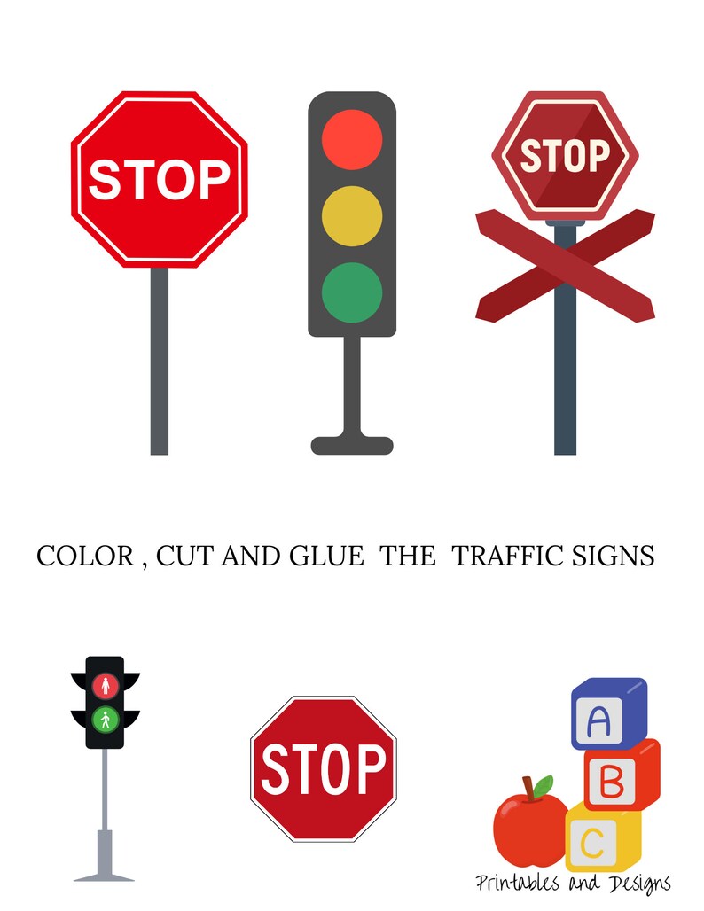 Build Your Own Stop Sign , Art Craft for 6 Years and Up, Teachers and ...