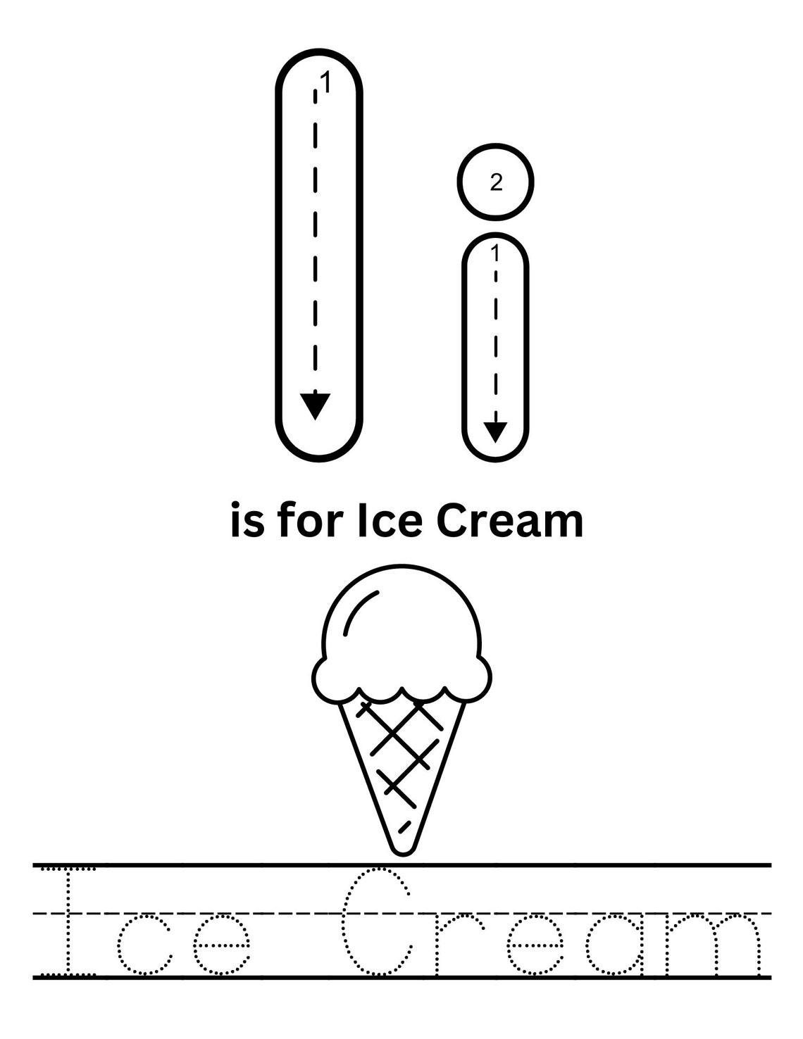 Alphabet Trace and Color Letters for Prek and Kindergarten, Parents or ...