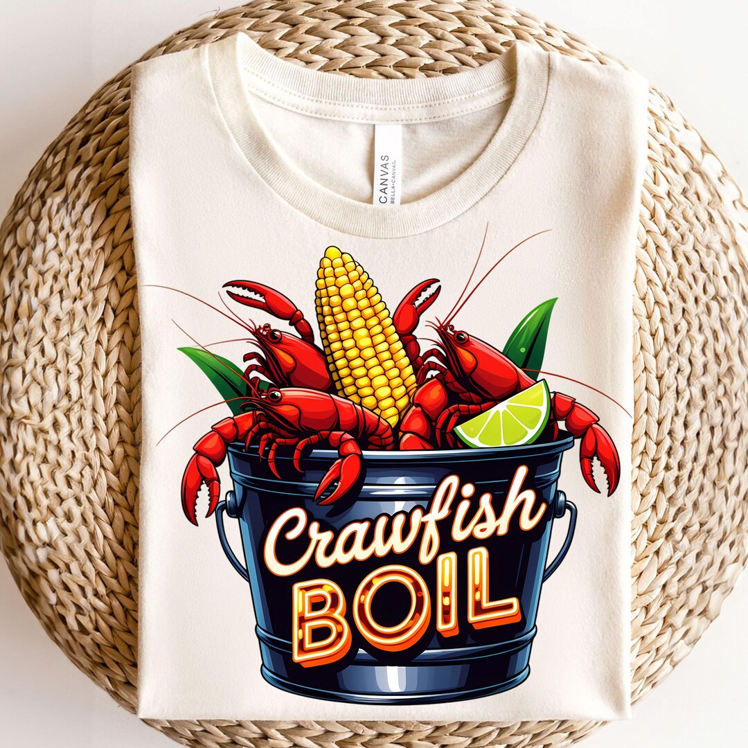 Crawfish Boil Sublimation Digital Download PNG Chef, Kitchen, Party ...