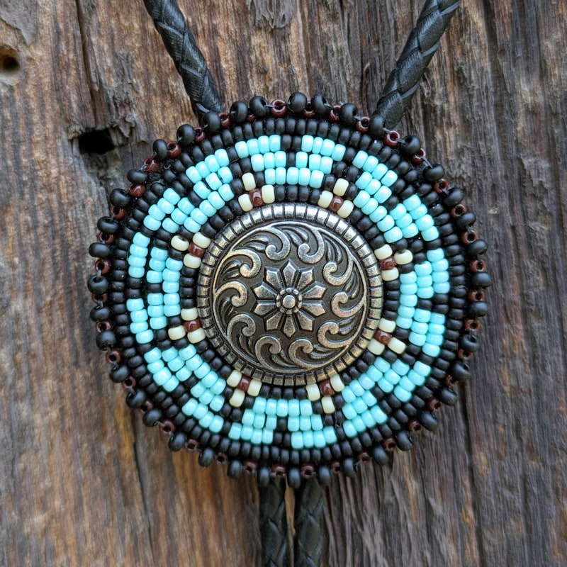 Beaded Medallion Native - Etsy