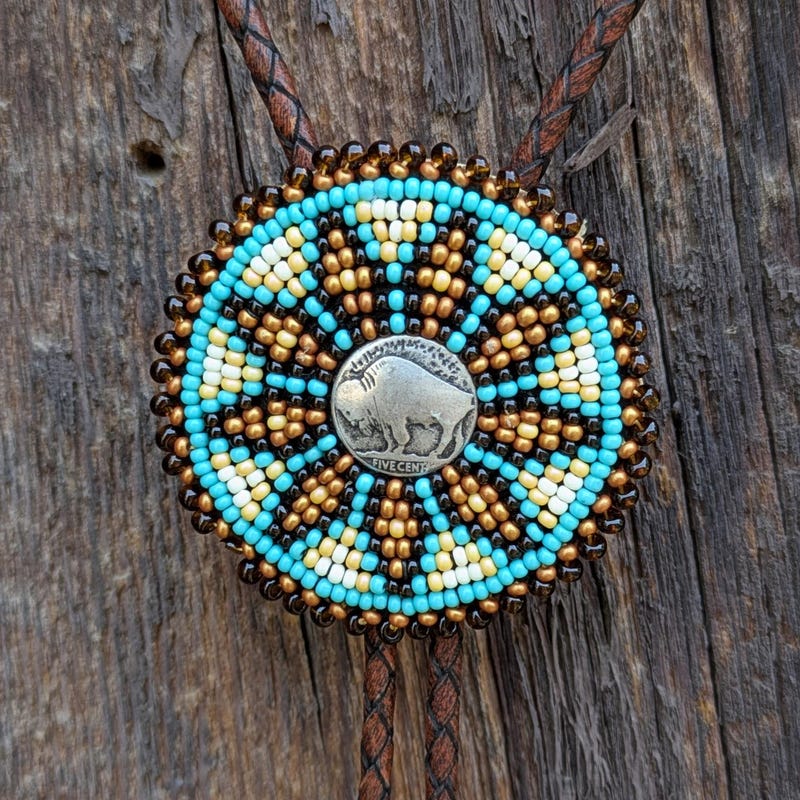 Native American Beaded Necklaces - Etsy