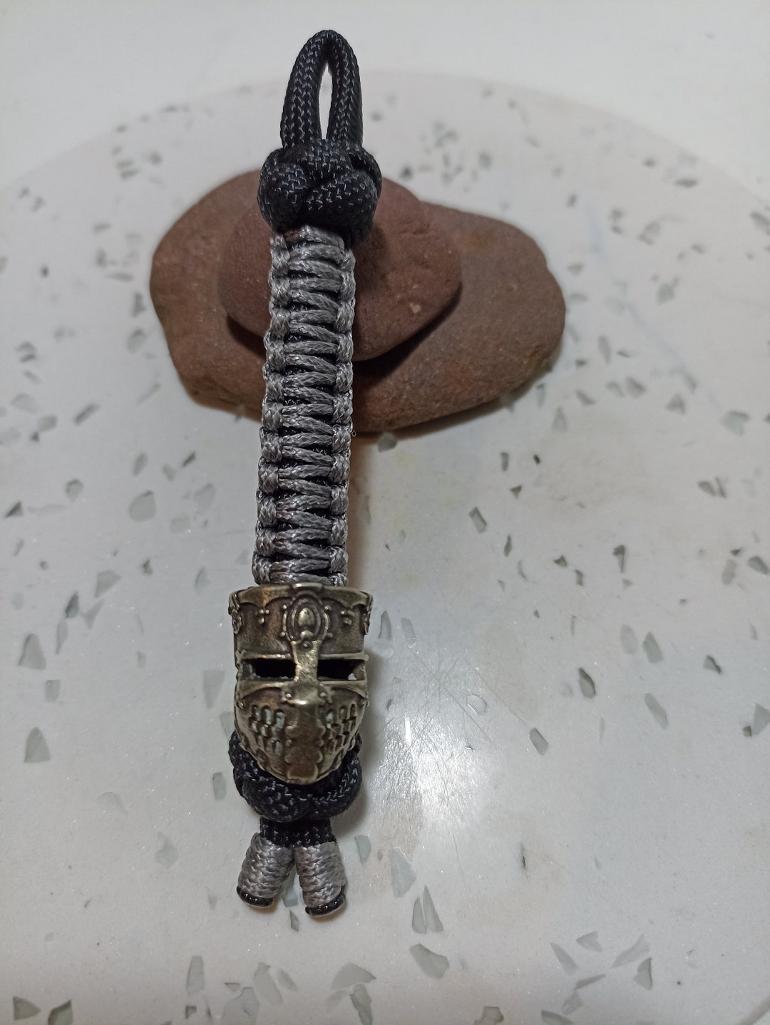 Paracord Knight Templar Keychain - Etsy