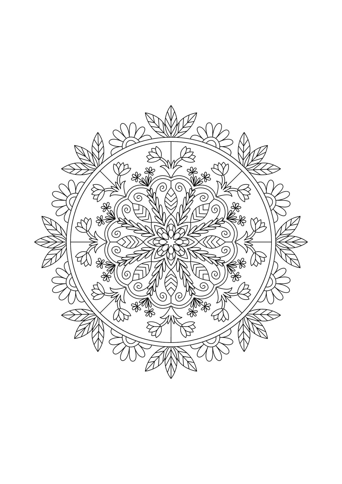 Mandalas Coloring Book - Etsy
