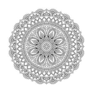 Mandalas Coloring Book - Etsy
