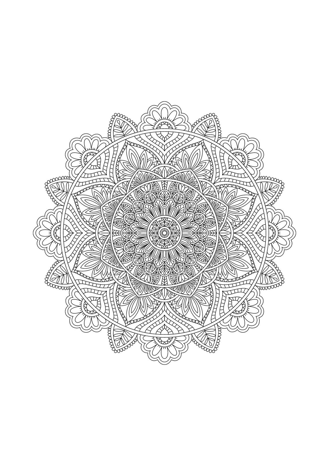 Mandalas Coloring Book - Etsy