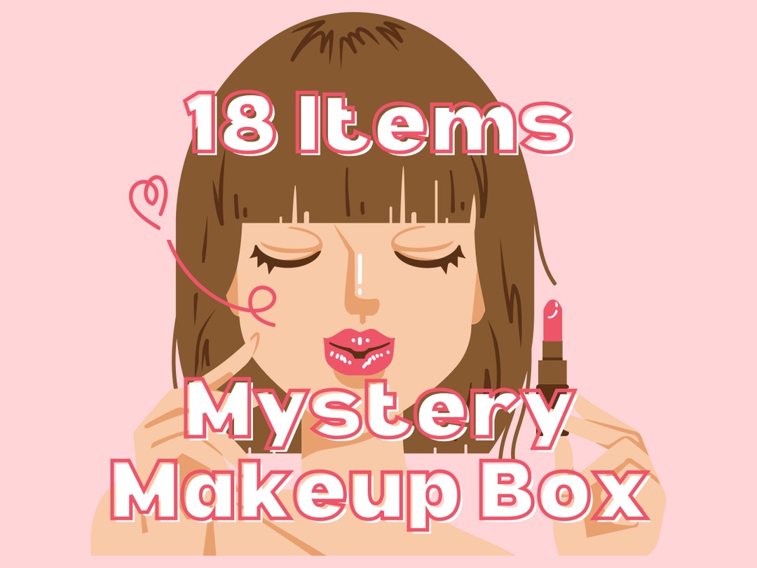 18 Full-sized Makeup Mystery Beauty Box, Cosmetic Products, Beauty ...