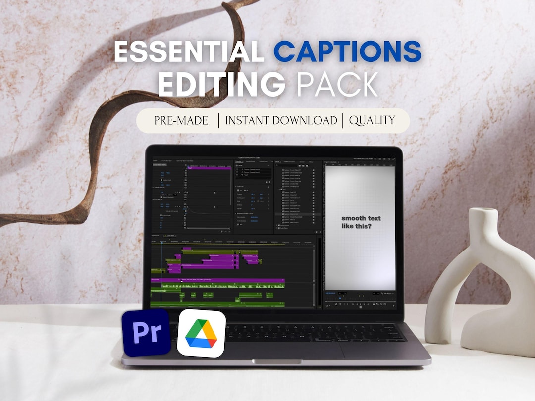 Premiere Pro Caption Presets Pack – Animated Subtitles, Text Animations ...