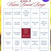 Vision Board Bingo 2025 Printable | New Year Resolution Bingo Card ...