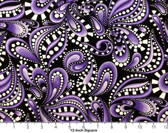 Quilting Fabric, by the Half Yard, Xanadu by Ann Lauer From Benartex ...