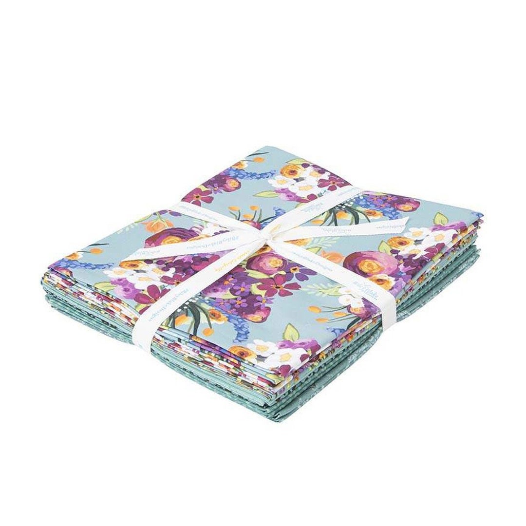 One-yard Precuts Bundle, From the Floralicious Collection by Lila ...