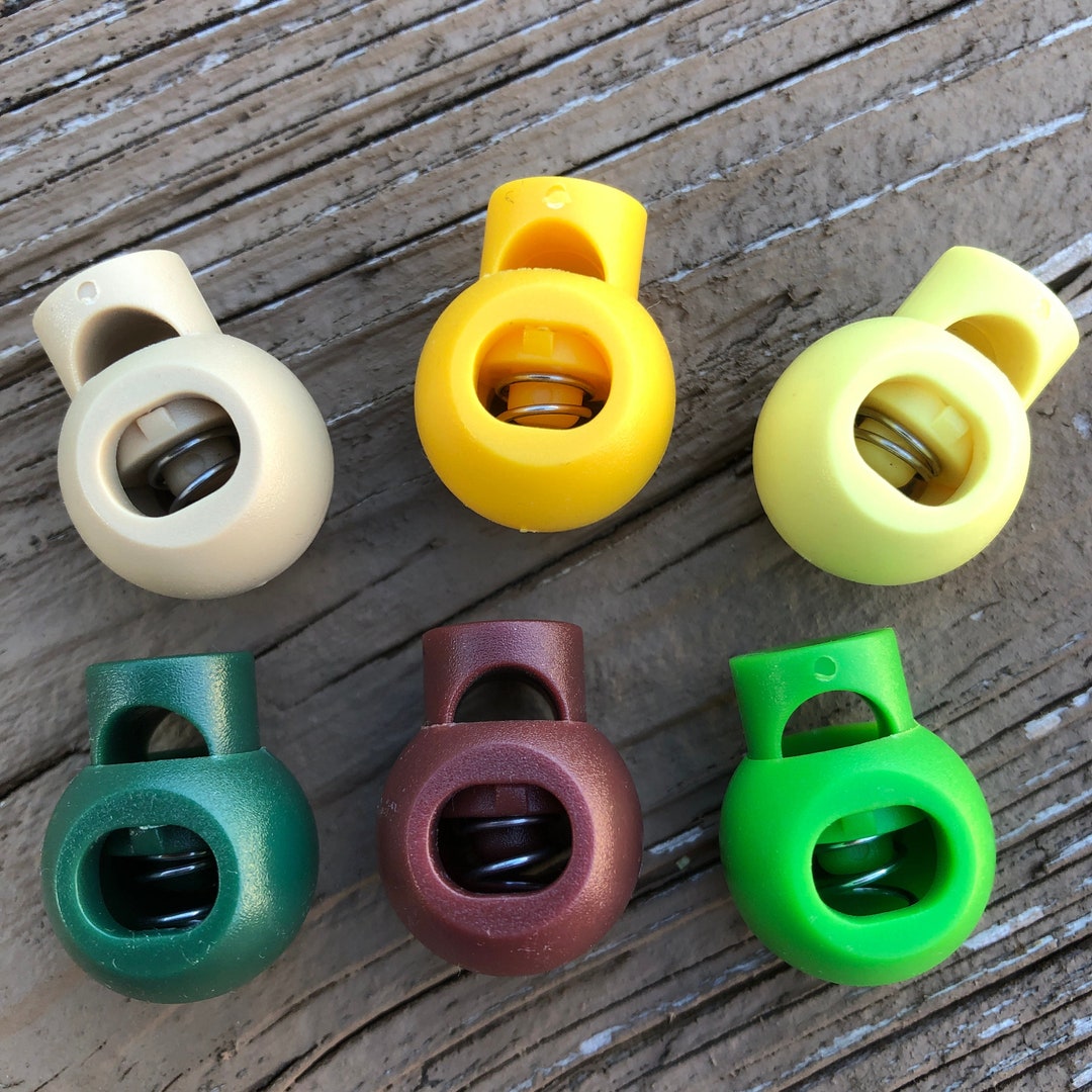 Cordlocks, Cord Toggles, .70" Wide X .58" Thick X 91" Tall Without Cord ...