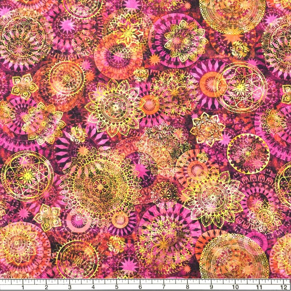 Mandala Fabric - Etsy