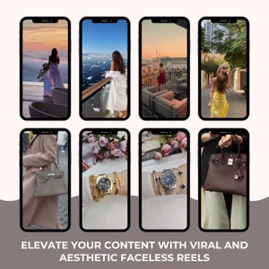 1200+ Luxury Boss Babe Reels for Instagram and Tiktok, Minimalist ...
