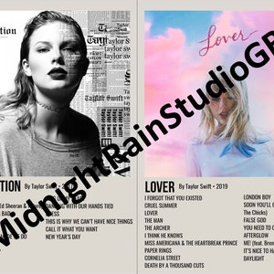 12 Pcs Taylor Swift Album Covers Printable - Etsy