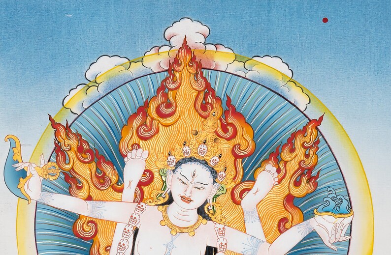 Sukhasiddhi Yogini Thangka Divine Empowerment and Enlightenment ...