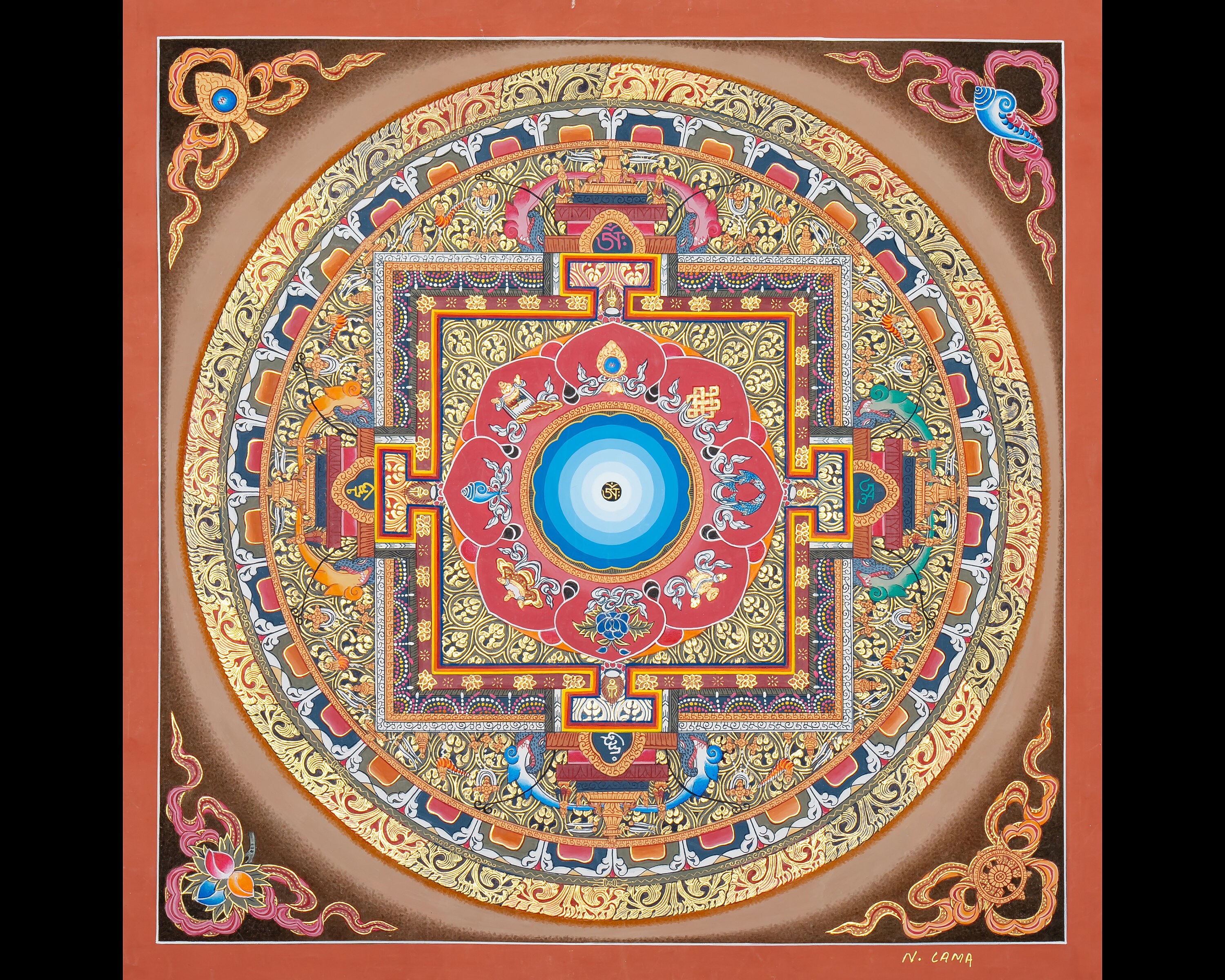 Universal Mandala Thangka: Universal Design for Cosmic Meditation ...