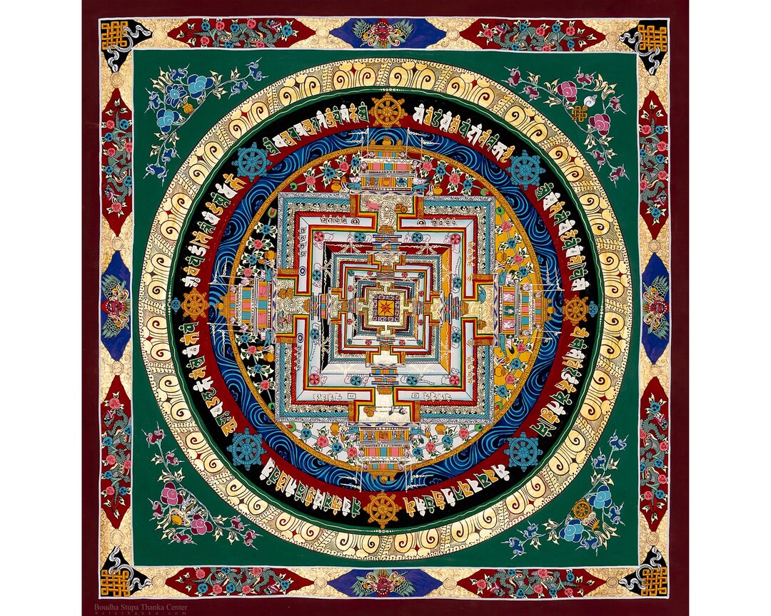 Mystical Kalachakra Mandala – Symbol of Unity and Wholeness | Authentic ...