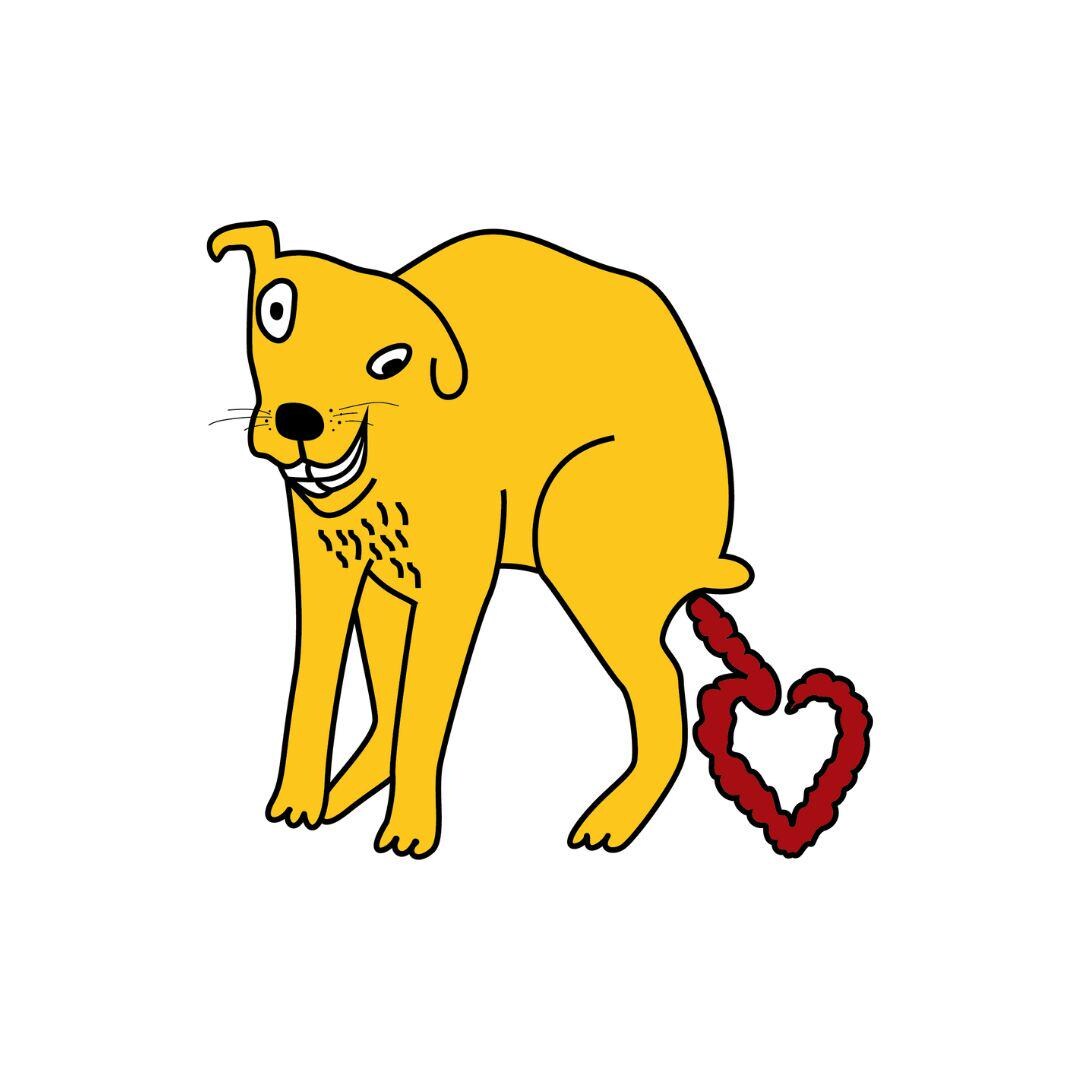 Heart Shaped Dog Poop PNG, Dog Funny Design SVG, Animal Lover ...