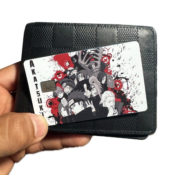 Anime Credit Card Sticker Skin - Etsy