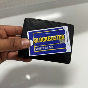 Blockbuster Card Credit Sticker - Etsy