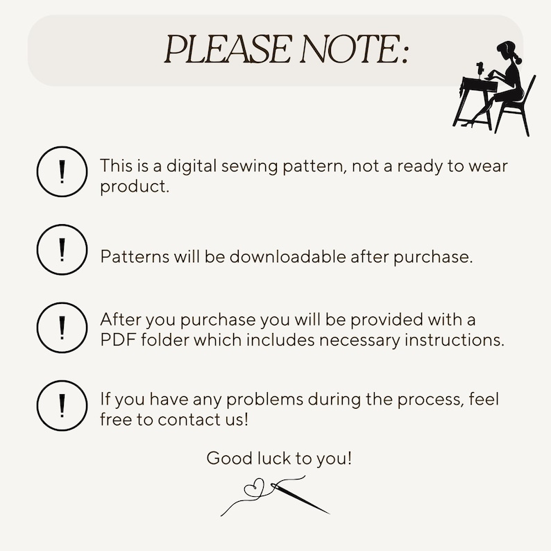 Stylish Long Sleeve Boho Dress Pattern | Easy-to-follow PDF Sewing ...