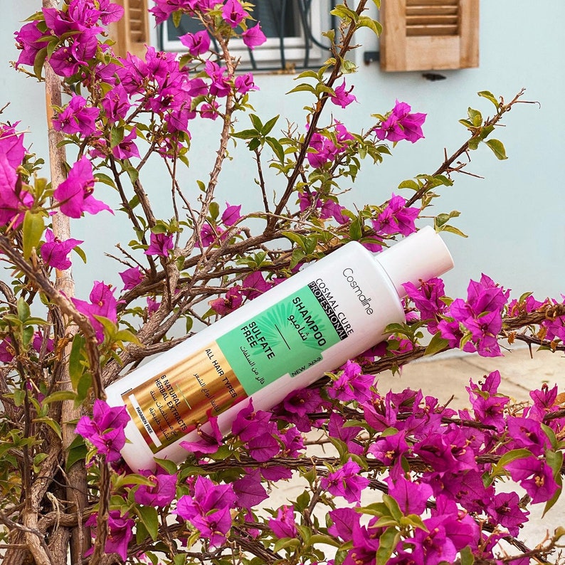 Cosmaline Professional Sulfate-free 500ml Shampoo and 500ml Conditioner ...