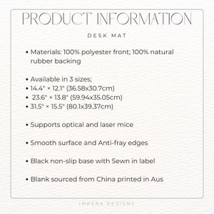 Personalised Teacher Desk Mat Custom Desk Pad Gift for Teacher Desk ...